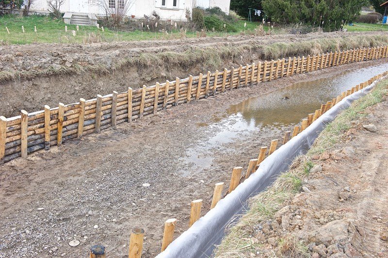 Tunage de berges - Aménagement de berges